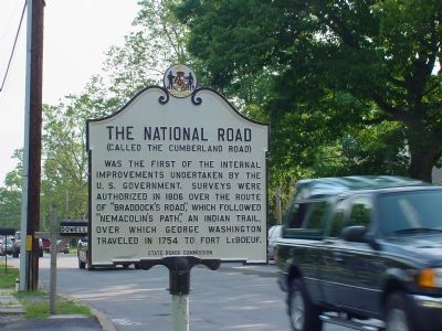 The National Road Historical Marker