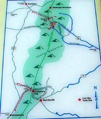 The Battle for Fox’s Gap Historical Marker