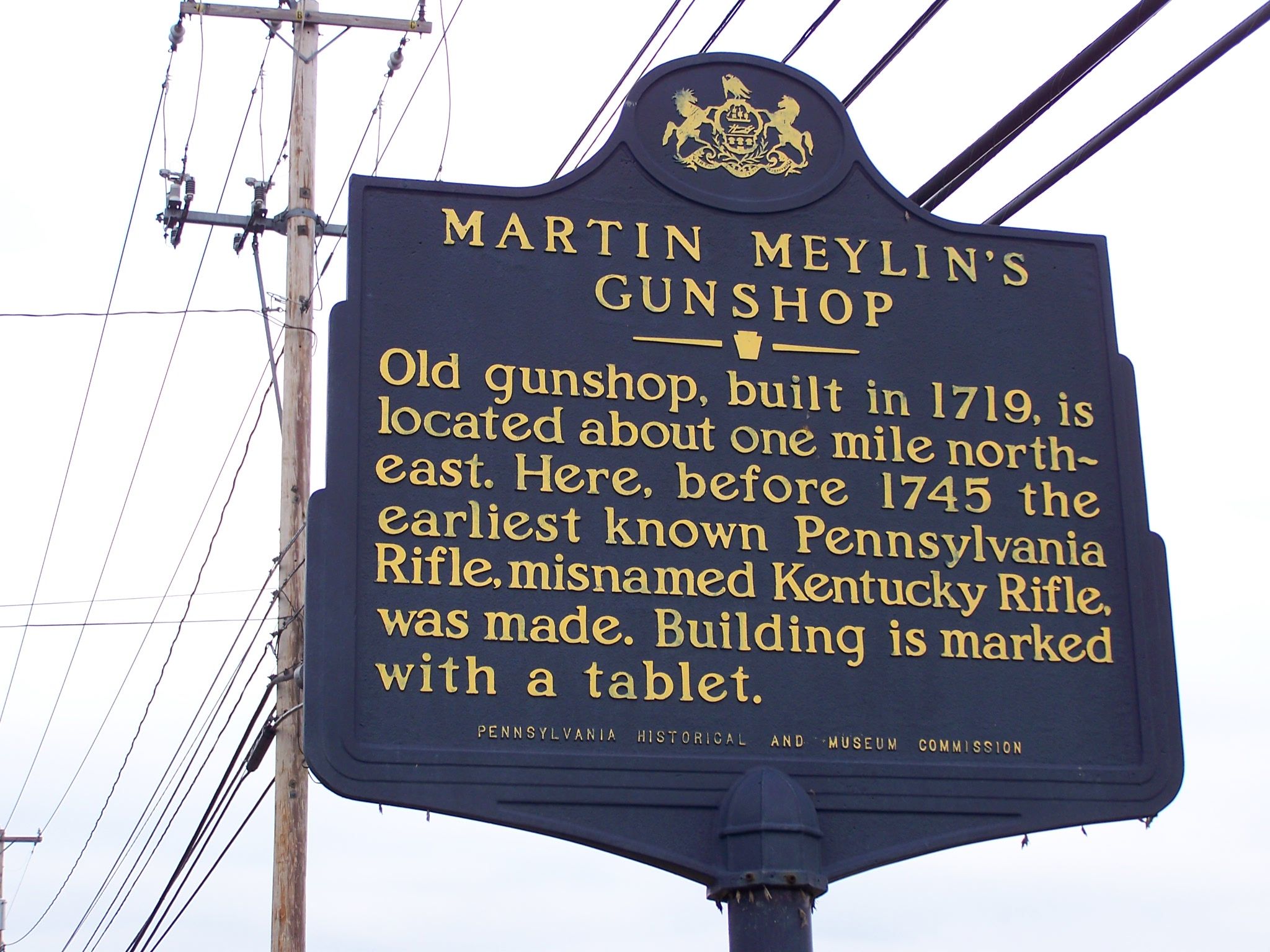 Photo: Martin Meylin's Gunshop Marker