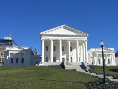 The Executive Mansion of Virginia Historical Marker