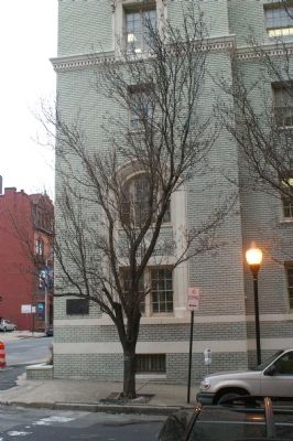 The Latrobe Building Historical Marker