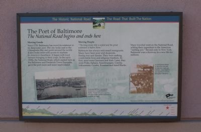 The Port of Baltimore Historical Marker