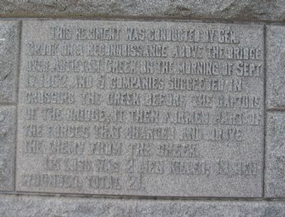 28th Ohio Volunteer Infantry Historical Marker
