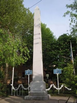 Paulus Hook Historical Marker
