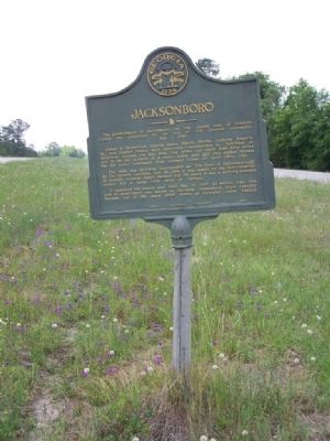 Jacksonboro Historical Marker
