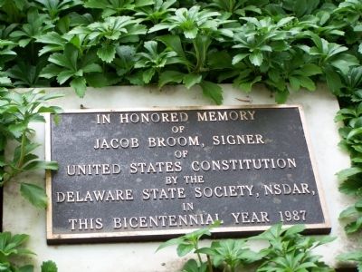Jacob Broom Historical Marker