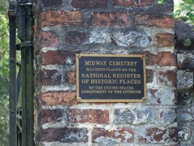 Midway Cemetery Historical Marker