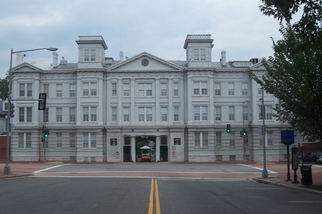 The Washington Navy Yard Historical Marker