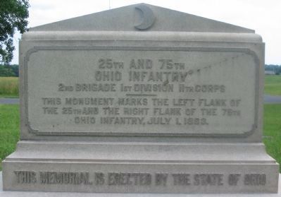25th and 75th Ohio Infantry Historical Marker