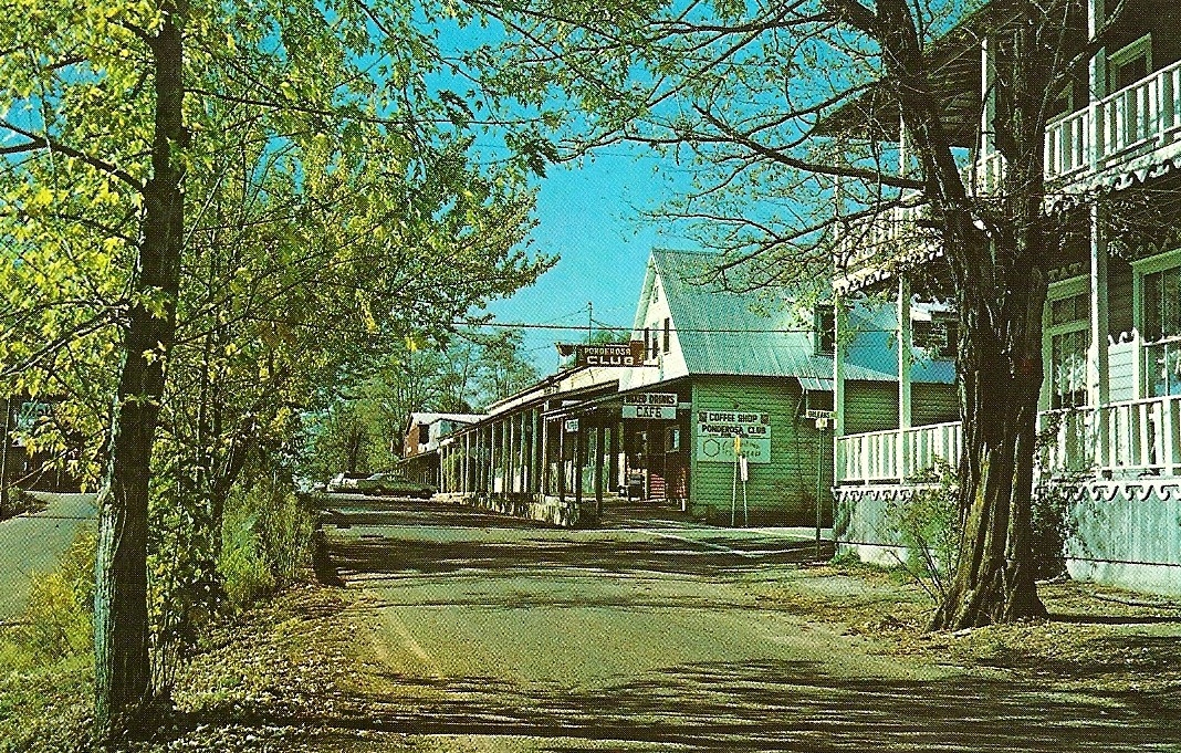 Vintage Postcard of Main Street, Georgetown – The Georgetown Divide