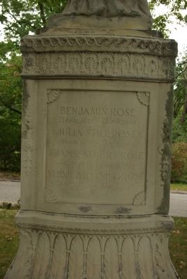 Benjamin Rose Historical Marker
