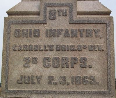 8th Ohio Infantry Historical Marker