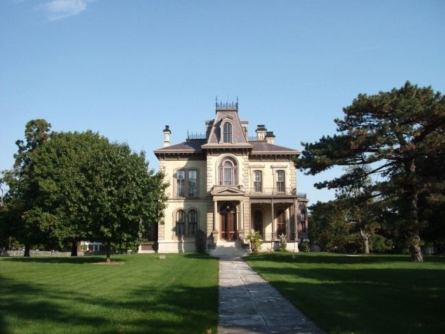David Davis Mansion Historical Marker