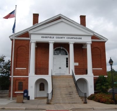Edgefield County World War I Memorial Historical Marker
