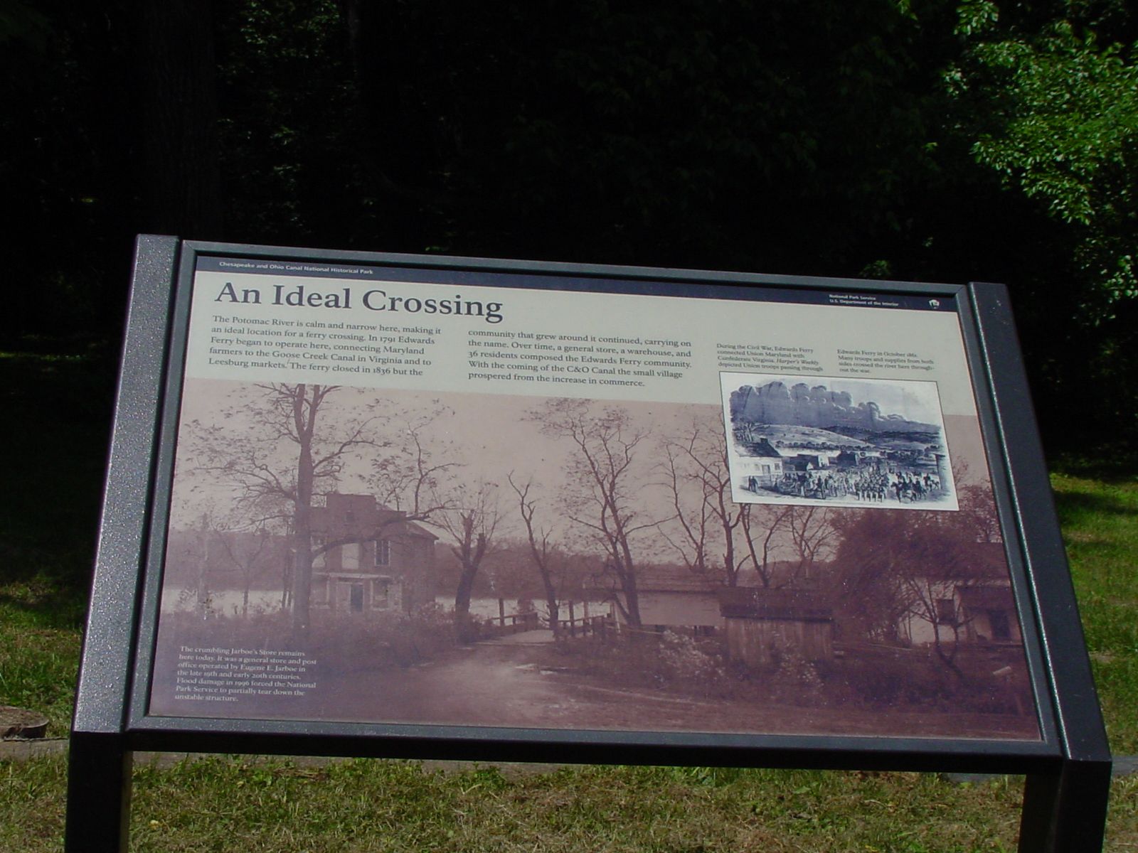 Photo: An Ideal Crossing Marker