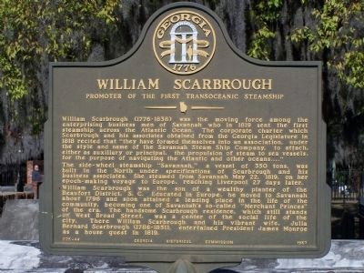 William Scarbrough Historical Marker