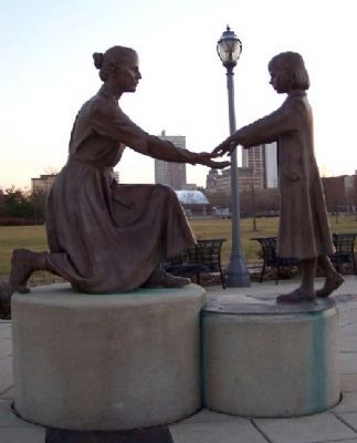These are the Hamilton Women of Fort Wayne Historical Marker