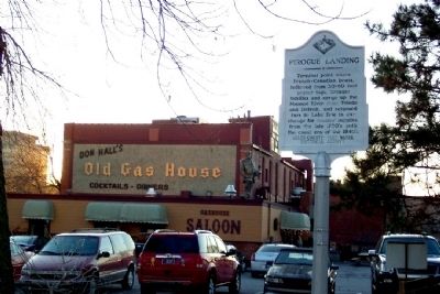 Pirogue Landing Historical Marker