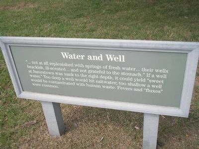 Water and Well Historical Marker