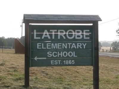 Latrobe Elementary School Historical Marker