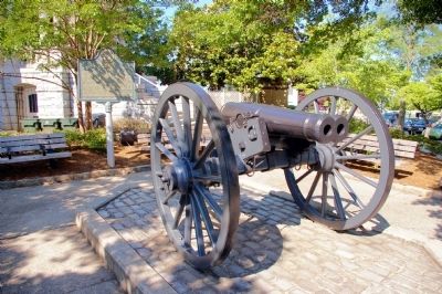 The Athens Double-Barrelled Cannon Historical Marker