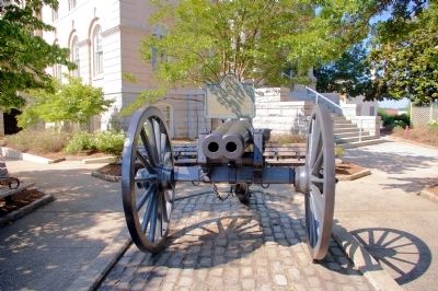 The Athens Double-Barrelled Cannon Historical Marker