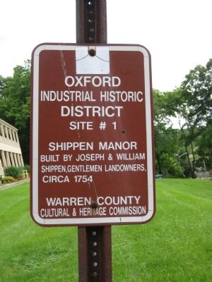 Shippen Manor Historical Marker