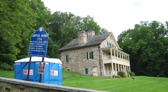 Shippen Manor Historical Marker
