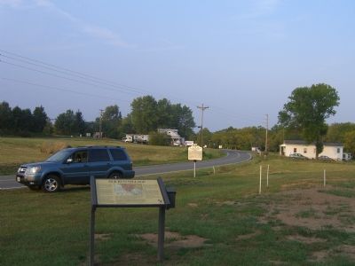 Elk Run Village Historical Marker