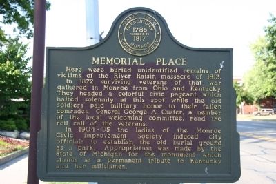 Memorial Place Historical Marker