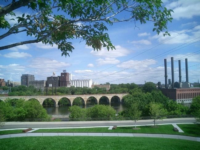 The Stone Arch Bridge Historical Marker