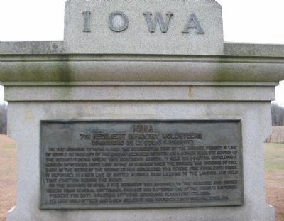 7th Iowa Infantry Regiment Historical Marker