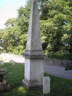 Wood Monument Historical Marker