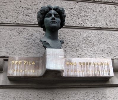 Ema Destinnová Historical Marker
