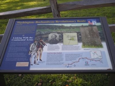 Washington – Rochambeau Revolutionary Route Historical Marker