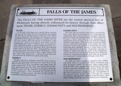 Falls of the James Historical Marker