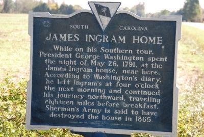James Ingram Home Historical Marker