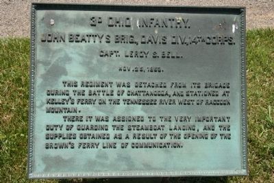3rd Ohio Infantry Historical Marker