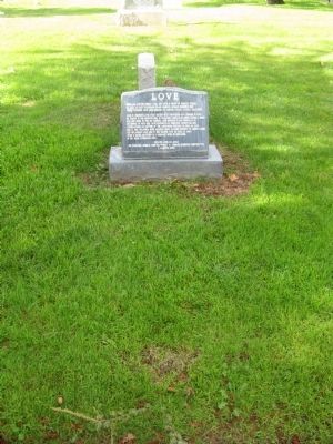Captain Harry Love Historical Marker
