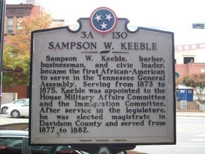 Sampson W. Keeble Historical Marker