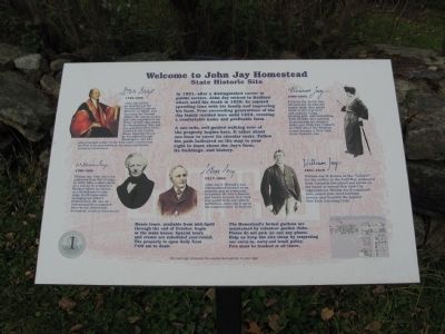 Welcome to John Jay Homestead Historical Marker