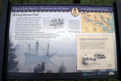 Deep Bottom Park Historical Marker