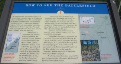 How To See the Battlefield Historical Marker