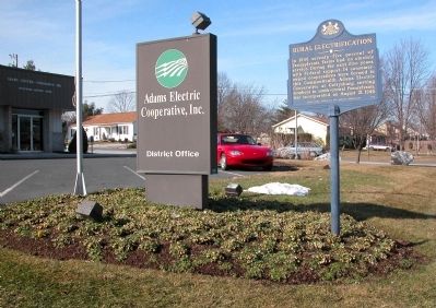 Rural Electrification Historical Marker
