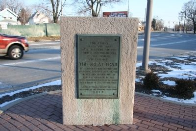 The Great Trail Historical Marker