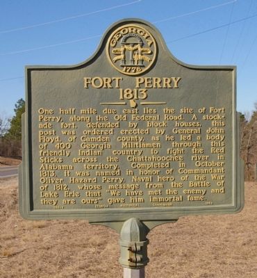 Fort Perry Historical Marker