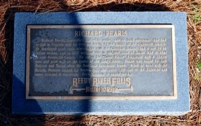 Richard Pearis Historical Marker