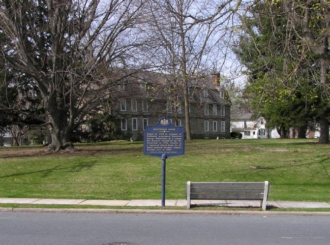 Whitefield House Historical Marker