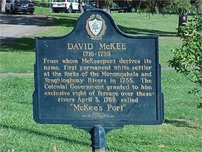 David McKee Historical Marker