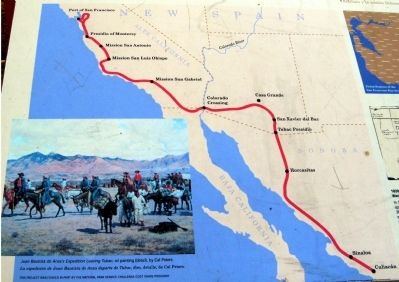 The Juan Bautista de Anza Trail Historical Marker